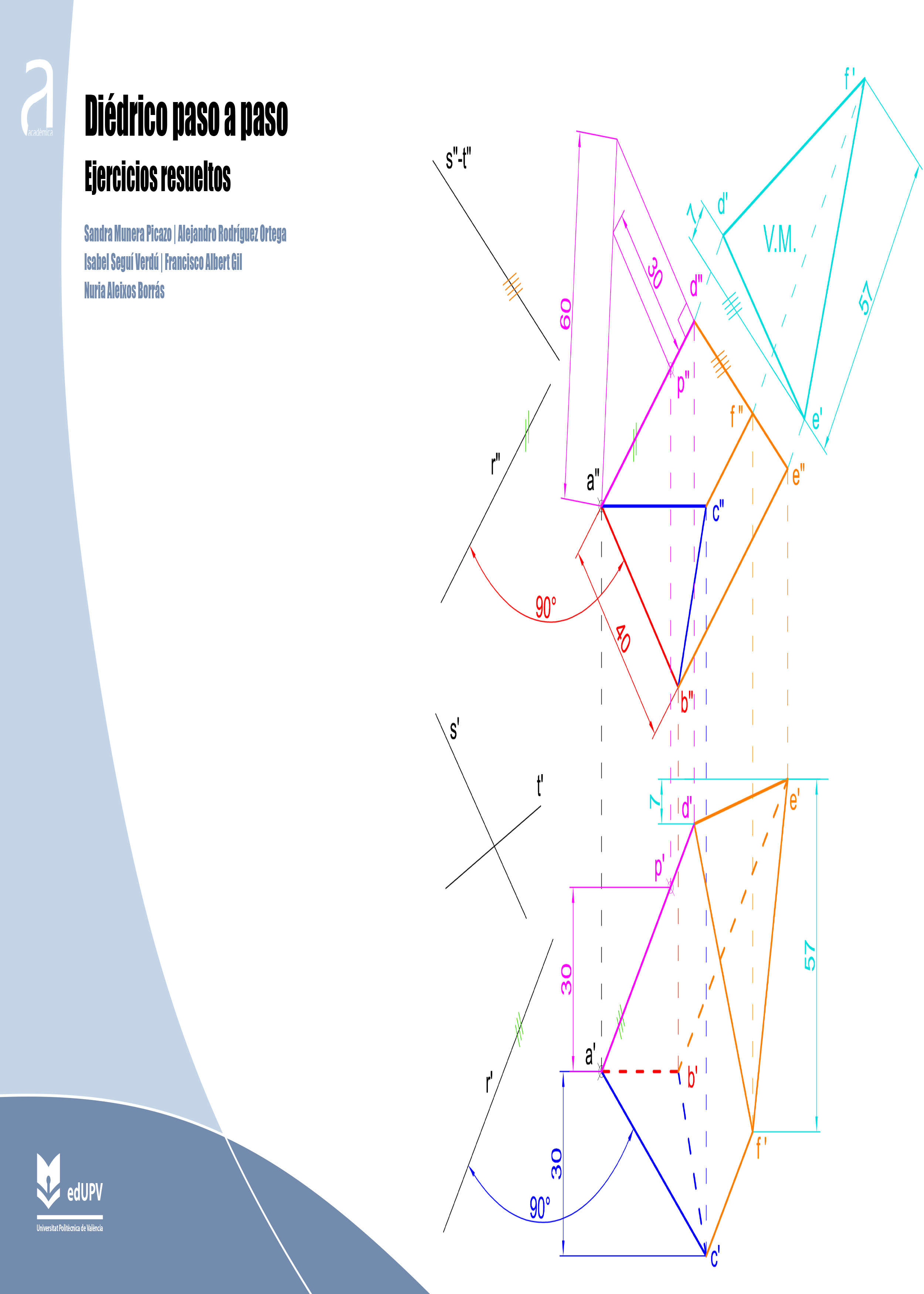 DIÉDRICO PASO A PASO. EJERCICIOS RESUELTOS. Rodríguez Ortega, Alejandro ...